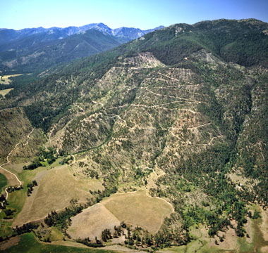 East slope of the Elkhorn Mountain Range documentation - aerial photos ...