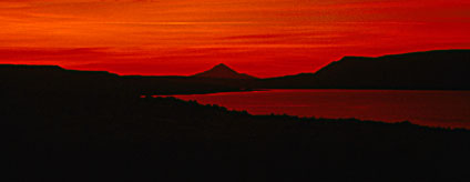 Columbia River Sunset - photo by Gildemeister Oregon photographer